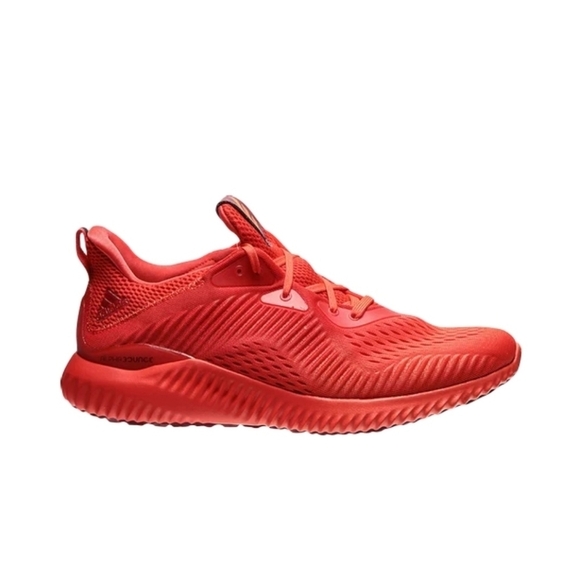 adidas | Shoes | Adidas Alphabounce Em Red Sneakers | Poshmark